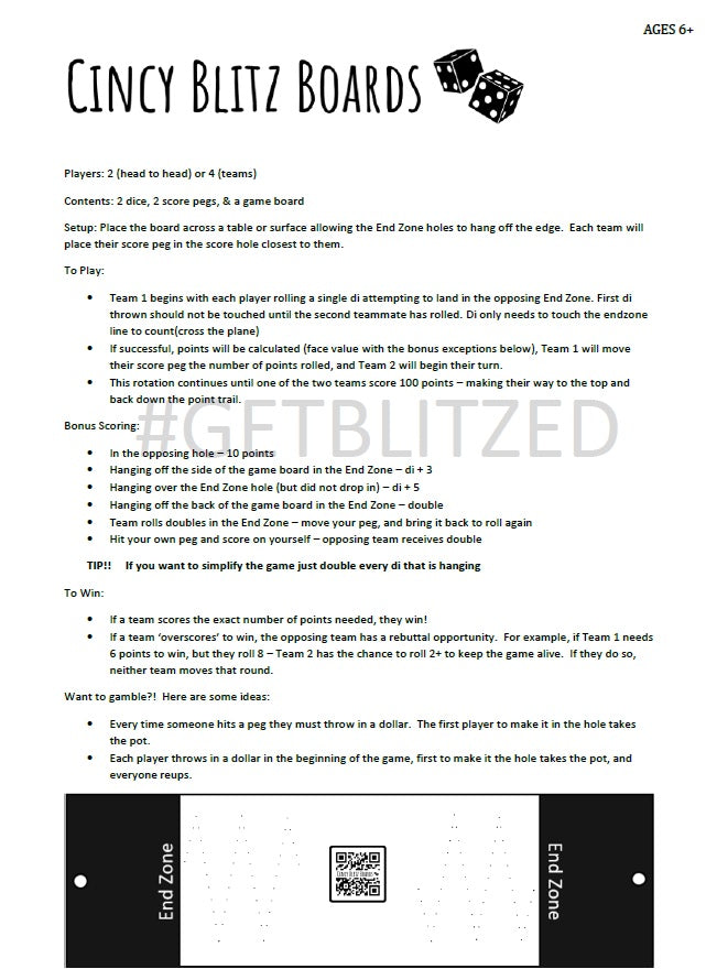 WTF is a Blitz Board – CincyBlitzBoards